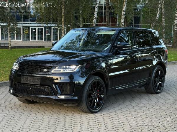 Melns Land Rover Range Rover Sport 2018 Jelgava, ar dzinēja tilpumu 4.40 L un nobraukumu 188 tūkst. km par 36900 €, foto 1 vietnē AUTOMOTO.COM.LV