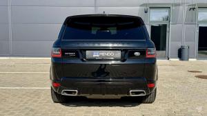 Black Land Rover Range Rover Sport 2018 in Vilnius, with an engine capacity of 2.00 L and mileage of 176 thousand km for 24990 €, photo 7 on AUTOMOTO.COM.LV