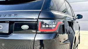 Black Land Rover Range Rover Sport 2018 in Vilnius, with an engine capacity of 2.00 L and mileage of 176 thousand km for 24990 €, photo 11 on AUTOMOTO.COM.LV