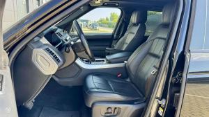 Black Land Rover Range Rover Sport 2018 in Vilnius, with an engine capacity of 2.00 L and mileage of 176 thousand km for 24990 €, photo 19 on AUTOMOTO.COM.LV