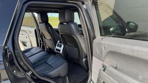 Black Land Rover Range Rover Sport 2018 in Vilnius, with an engine capacity of 2.00 L and mileage of 176 thousand km for 24990 €, photo 21 on AUTOMOTO.COM.LV