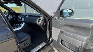Black Land Rover Range Rover Sport 2018 in Vilnius, with an engine capacity of 2.00 L and mileage of 176 thousand km for 24990 €, photo 22 on AUTOMOTO.COM.LV