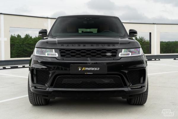 Black Land Rover Range Rover Sport 2019 in Vilnius, with an engine capacity of 3.00 L and mileage of 130 thousand km for 39950 €, photo 3 on AUTOMOTO.COM.LV