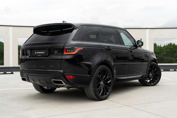 Черный Ленд Ровер Рендж Ровер Спорт 2019 в Вильнюс, объемом двигателя 3.00 л и пробегом 130 тыс. км за 39950 €, фото 10 на AUTOMOTO.COM.LV