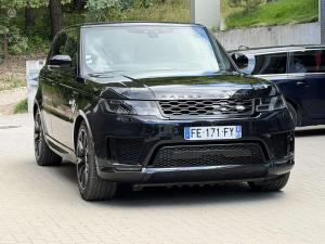 Black Land Rover Range Rover Sport 2019 in Vilnius, with an engine capacity of 2.00 L and mileage of 172 thousand km for 29990 €, photo  on AUTOMOTO.COM.LV