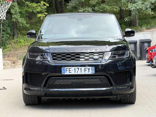 Melns Land Rover Range Rover Sport 2019 Viļņa, ar dzinēja tilpumu 2.00 L un nobraukumu 172 tūkst. km par 29990 €, foto 2 vietnē AUTOMOTO.COM.LV