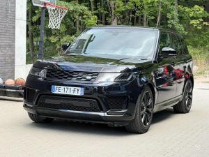 Melns Land Rover Range Rover Sport 2019 Viļņa, ar dzinēja tilpumu 2.00 L un nobraukumu 172 tūkst. km par 29990 €, foto 4 vietnē AUTOMOTO.COM.LV