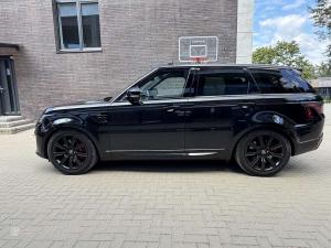 Melns Land Rover Range Rover Sport 2019 Viļņa, ar dzinēja tilpumu 2.00 L un nobraukumu 172 tūkst. km par 29990 €, foto 6 vietnē AUTOMOTO.COM.LV