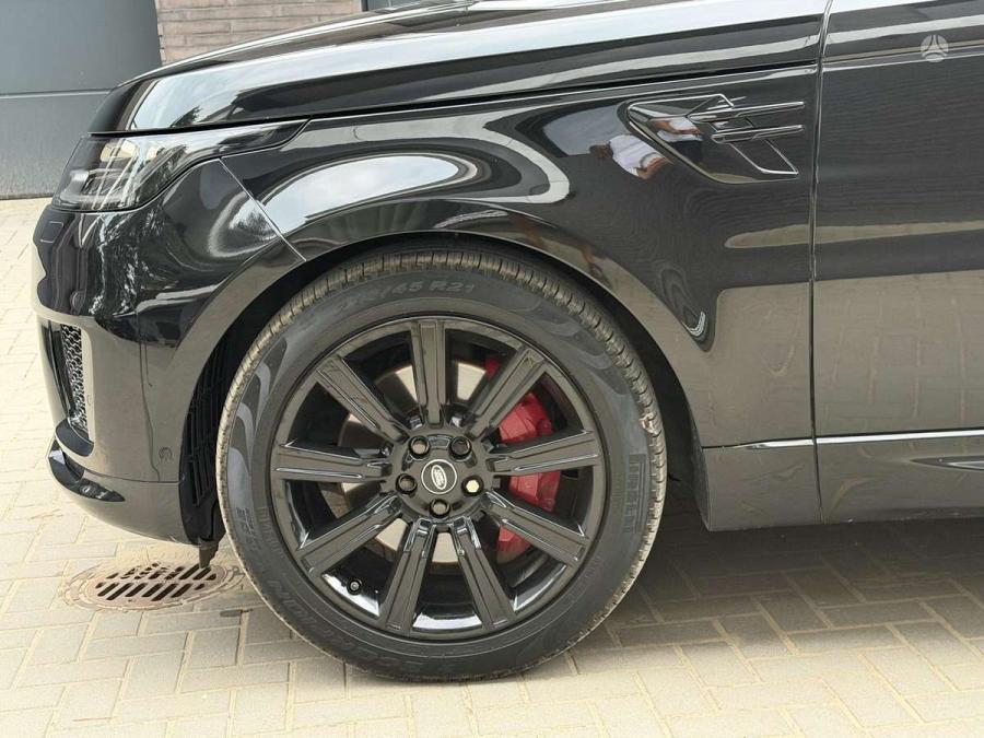 Melns Land Rover Range Rover Sport 2019 Viļņa, ar dzinēja tilpumu 2.00 L un nobraukumu 172 tūkst. km par 29990 €, foto 13 vietnē AUTOMOTO.COM.LV