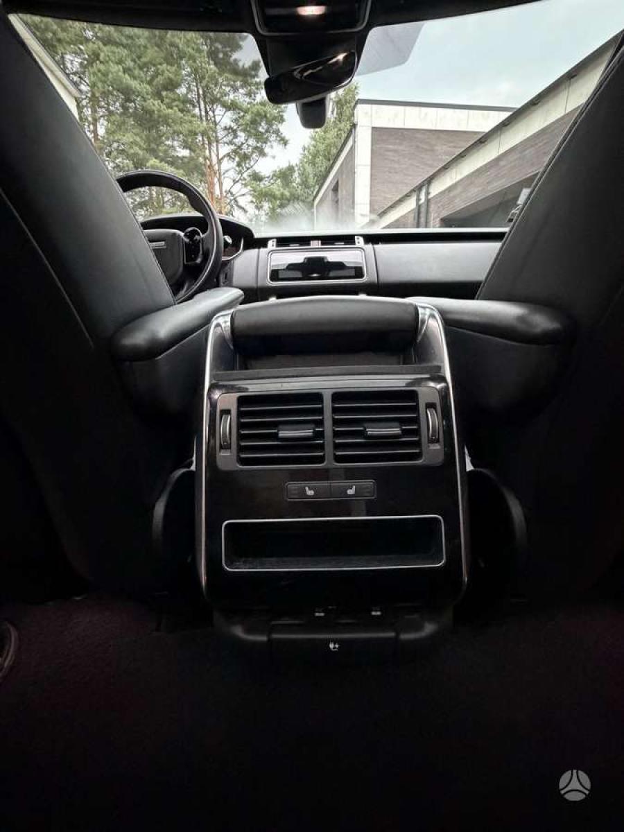 Melns Land Rover Range Rover Sport 2019 Viļņa, ar dzinēja tilpumu 2.00 L un nobraukumu 172 tūkst. km par 29990 €, foto 15 vietnē AUTOMOTO.COM.LV
