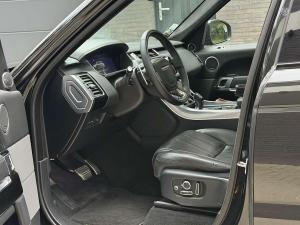 Melns Land Rover Range Rover Sport 2019 Viļņa, ar dzinēja tilpumu 2.00 L un nobraukumu 172 tūkst. km par 29990 €, foto 21 vietnē AUTOMOTO.COM.LV