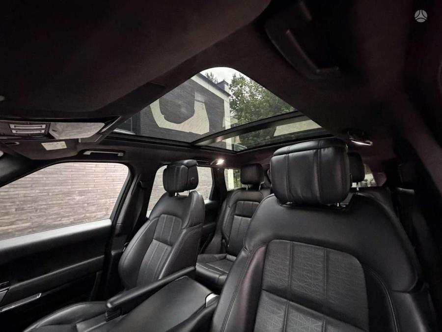 Melns Land Rover Range Rover Sport 2019 Viļņa, ar dzinēja tilpumu 2.00 L un nobraukumu 172 tūkst. km par 29990 €, foto 24 vietnē AUTOMOTO.COM.LV
