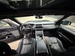 Melns Land Rover Range Rover Sport 2019 Viļņa, ar dzinēja tilpumu 2.00 L un nobraukumu 172 tūkst. km par 29990 €, foto 25 vietnē AUTOMOTO.COM.LV