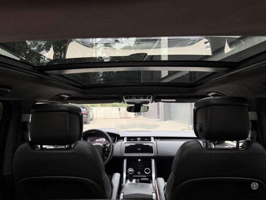 Melns Land Rover Range Rover Sport 2019 Viļņa, ar dzinēja tilpumu 2.00 L un nobraukumu 172 tūkst. km par 29990 €, foto 28 vietnē AUTOMOTO.COM.LV