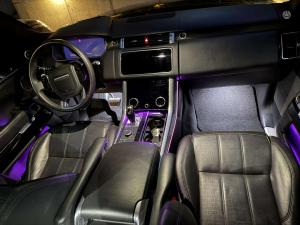 Melns Land Rover Range Rover Sport 2019 Viļņa, ar dzinēja tilpumu 2.00 L un nobraukumu 172 tūkst. km par 29990 €, foto 29 vietnē AUTOMOTO.COM.LV