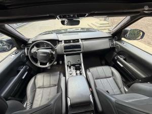 Melns Land Rover Range Rover Sport 2019 Viļņa, ar dzinēja tilpumu 2.00 L un nobraukumu 172 tūkst. km par 29990 €, foto 38 vietnē AUTOMOTO.COM.LV