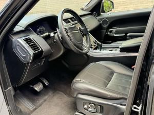 Melns Land Rover Range Rover Sport 2019 Viļņa, ar dzinēja tilpumu 2.00 L un nobraukumu 172 tūkst. km par 29990 €, foto 40 vietnē AUTOMOTO.COM.LV