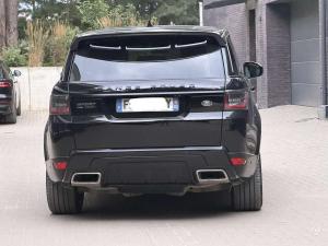 Black Land Rover Range Rover Sport 2019 in Vilnius, with an engine capacity of 2.00 L and mileage of 172 thousand km for 26350 €, photo 5 on AUTOMOTO.COM.LV