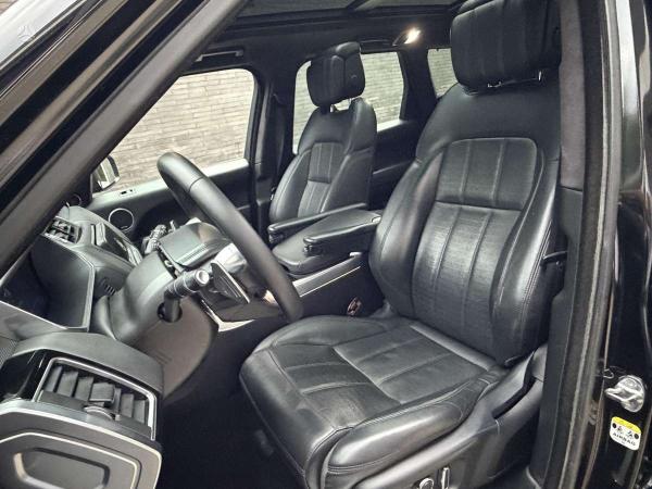 Black Land Rover Range Rover Sport 2019 in Vilnius, with an engine capacity of 2.00 L and mileage of 172 thousand km for 26350 €, photo 11 on AUTOMOTO.COM.LV
