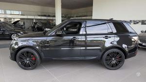 Black Land Rover Range Rover Sport 2019 in Marijampole, with an engine capacity of 2.99 L and mileage of 228 thousand km for 26999 €, photo 3 on AUTOMOTO.COM.LV