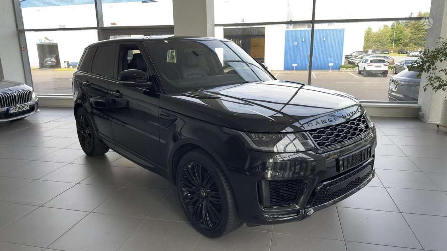 Black Land Rover Range Rover Sport 2019 in Marijampole, with an engine capacity of 2.99 L and mileage of 228 thousand km for 26999 €, photo 9 on AUTOMOTO.COM.LV