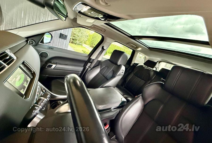 Melns Land Rover Range Rover Sport 2019 Tallina, ar dzinēja tilpumu 3.00 L un nobraukumu 136 tūkst. km par 23900 €, foto 13 vietnē AUTOMOTO.COM.LV