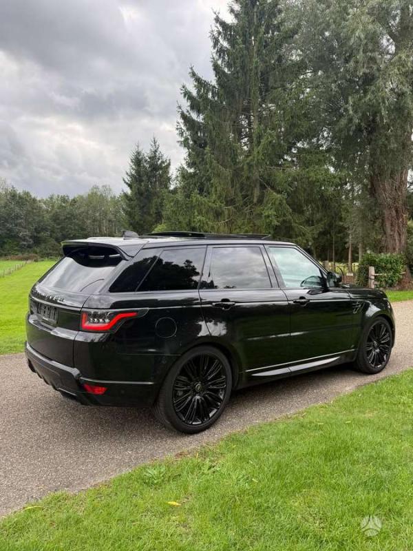Black Land Rover Range Rover Sport 2019 in Marijampole, with an engine capacity of 2.99 L and mileage of 150 thousand km for 28950 €, photo 9 on AUTOMOTO.COM.LV
