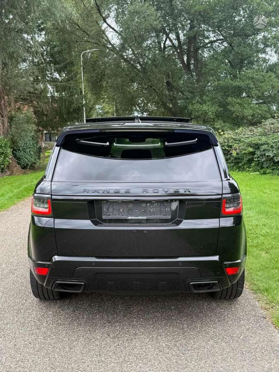 Melns Land Rover Range Rover Sport 2019 Marijampole, ar dzinēja tilpumu 2.99 L un nobraukumu 150 tūkst. km par 28950 €, foto 10 vietnē AUTOMOTO.COM.LV