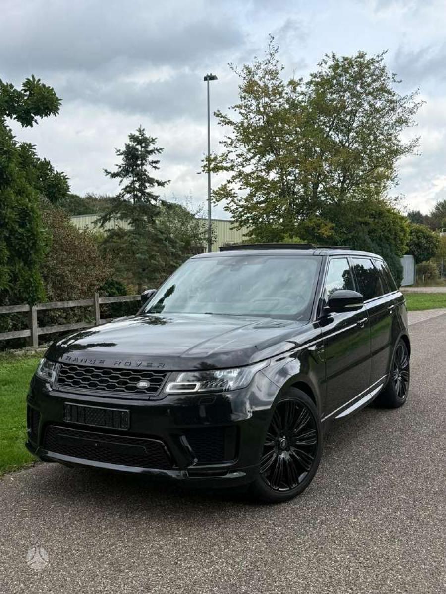 Melns Land Rover Range Rover Sport 2019 Marijampole, ar dzinēja tilpumu 2.99 L un nobraukumu 150 tūkst. km par 28950 €, foto 12 vietnē AUTOMOTO.COM.LV