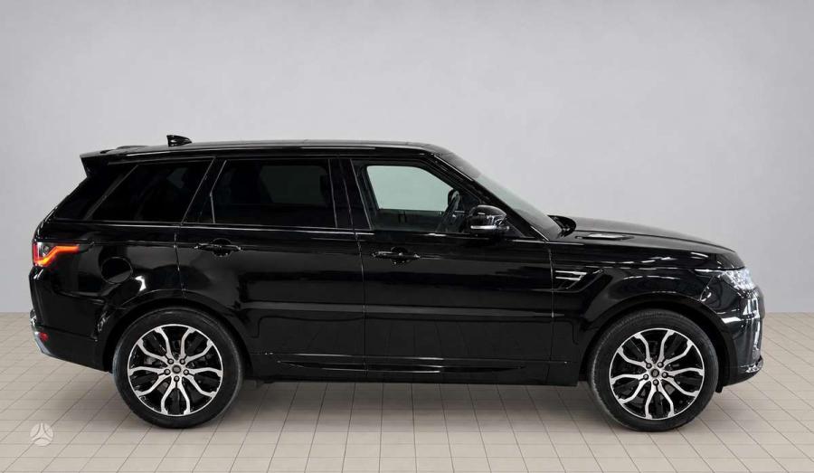 Melns Land Rover Range Rover Sport 2019 Kauņa, ar dzinēja tilpumu 2.97 L un nobraukumu 162 tūkst. km par 28700 €, foto 4 vietnē AUTOMOTO.COM.LV