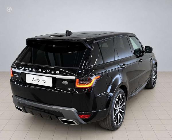 Melns Land Rover Range Rover Sport 2019 Kauņa, ar dzinēja tilpumu 2.97 L un nobraukumu 162 tūkst. km par 28700 €, foto 5 vietnē AUTOMOTO.COM.LV