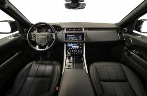 Melns Land Rover Range Rover Sport 2019 Kauņa, ar dzinēja tilpumu 2.97 L un nobraukumu 162 tūkst. km par 28700 €, foto 6 vietnē AUTOMOTO.COM.LV