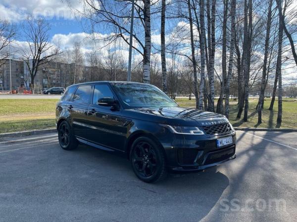 Melns Land Rover Range Rover Sport 2020 Rīga, ar dzinēja tilpumu 3.00 L un nobraukumu 62 tūkst. km par 36790 €, foto 4 vietnē AUTOMOTO.COM.LV