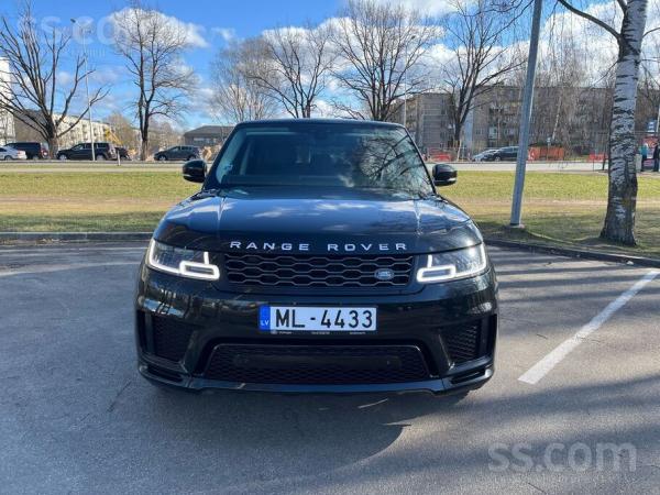Melns Land Rover Range Rover Sport 2020 Rīga, ar dzinēja tilpumu 3.00 L un nobraukumu 62 tūkst. km par 36790 €, foto 5 vietnē AUTOMOTO.COM.LV