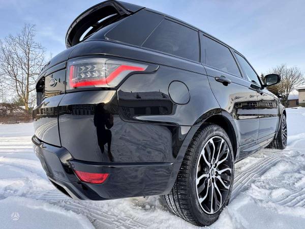 Black Land Rover Range Rover Sport 2020 in Siauliai, with an engine capacity of 3.00 L and mileage of 178 thousand km for 28300 €, photo 11 on AUTOMOTO.COM.LV