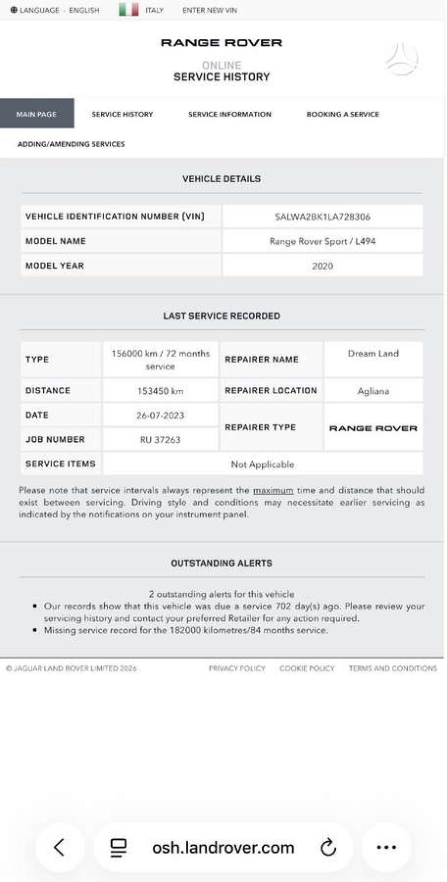 Черный Ленд Ровер Рендж Ровер Спорт 2020 в Шяуляй, объемом двигателя 3.00 л и пробегом 178 тыс. км за 28300 €, фото 33 на AUTOMOTO.COM.LV