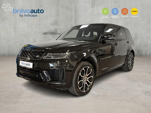 Melns Land Rover Range Rover Sport 2020 Viļņa, ar dzinēja tilpumu 3.00 L un nobraukumu 108 tūkst. km par 42000 €, foto 1 vietnē AUTOMOTO.COM.LV