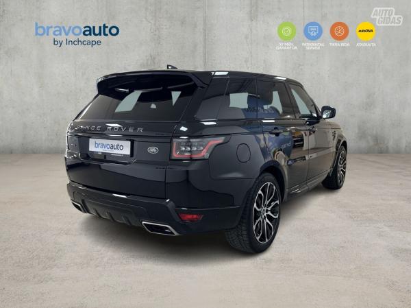 Melns Land Rover Range Rover Sport 2020 Viļņa, ar dzinēja tilpumu 3.00 L un nobraukumu 108 tūkst. km par 42000 €, foto 5 vietnē AUTOMOTO.COM.LV