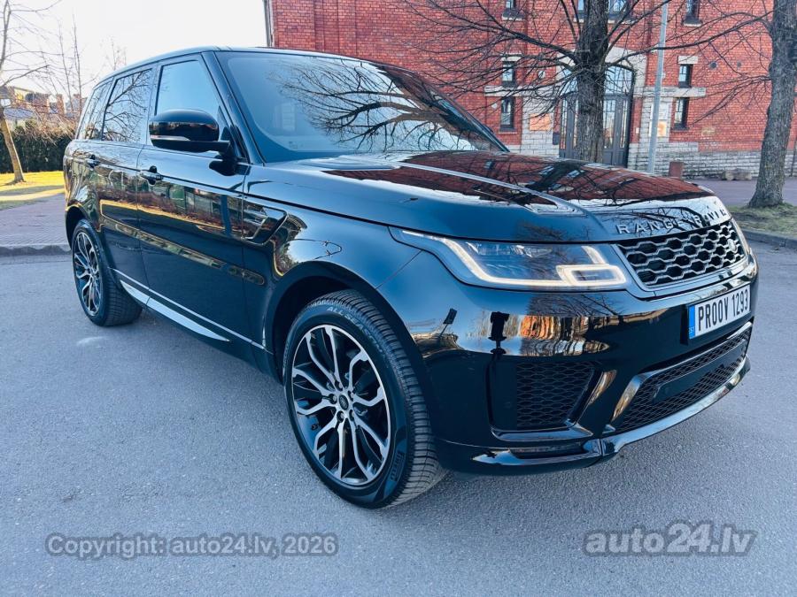 Melns Land Rover Range Rover Sport 2020 Tallina, ar dzinēja tilpumu 3.00 L un nobraukumu 172 tūkst. km par 29590 €, foto 3 vietnē AUTOMOTO.COM.LV
