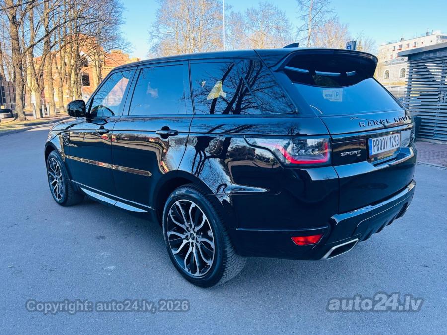 Melns Land Rover Range Rover Sport 2020 Tallina, ar dzinēja tilpumu 3.00 L un nobraukumu 172 tūkst. km par 29590 €, foto 6 vietnē AUTOMOTO.COM.LV