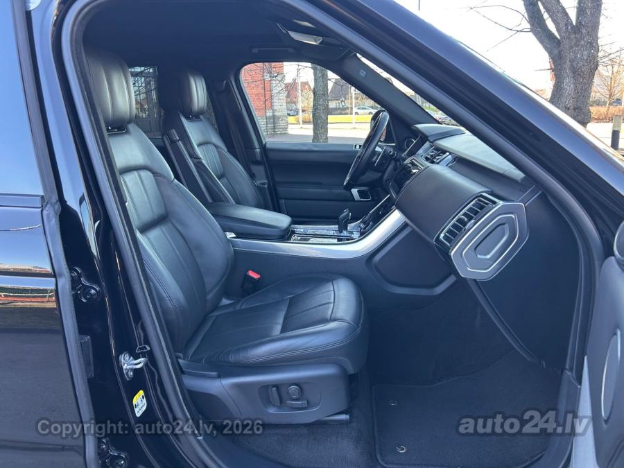 Melns Land Rover Range Rover Sport 2020 Tallina, ar dzinēja tilpumu 3.00 L un nobraukumu 172 tūkst. km par 29590 €, foto 8 vietnē AUTOMOTO.COM.LV