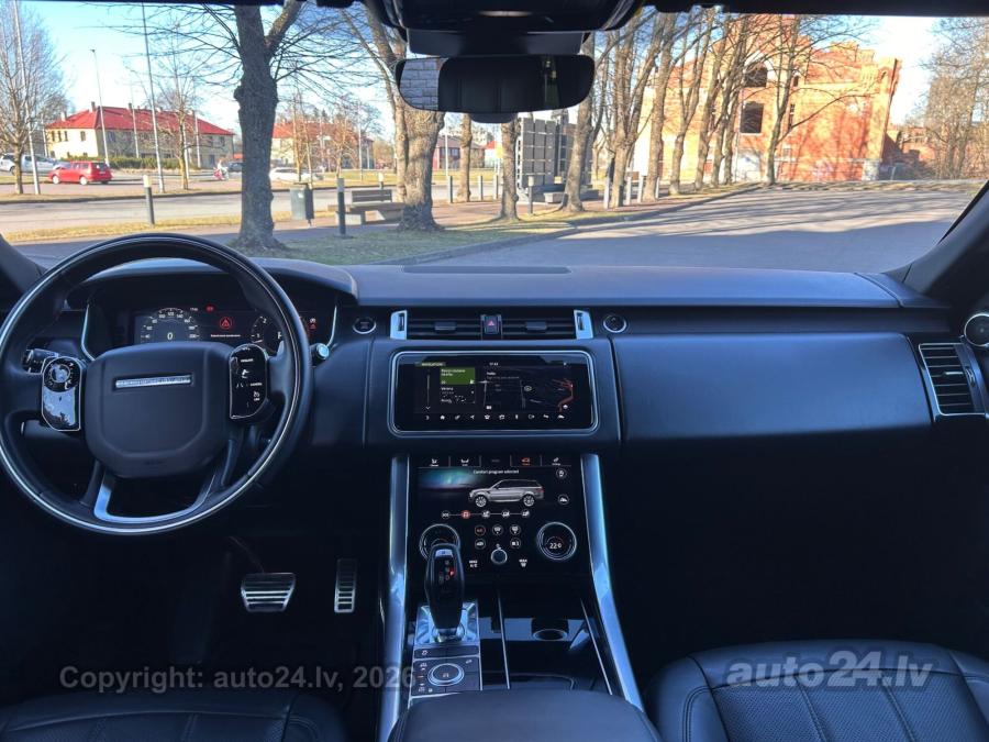 Melns Land Rover Range Rover Sport 2020 Tallina, ar dzinēja tilpumu 3.00 L un nobraukumu 172 tūkst. km par 29590 €, foto 12 vietnē AUTOMOTO.COM.LV