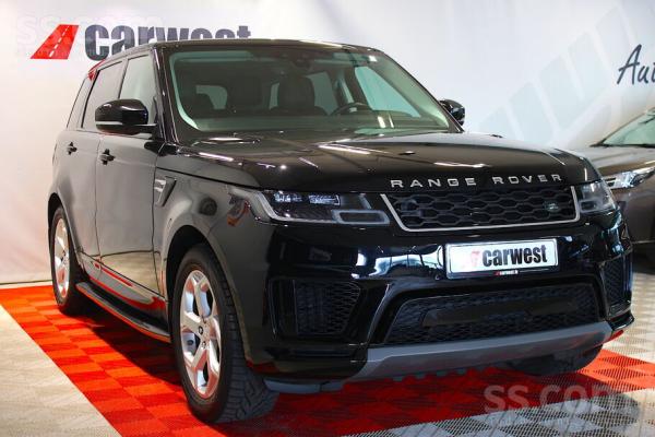 Melns Land Rover Range Rover Sport 2020 Rīga, ar dzinēja tilpumu 3.00 L un nobraukumu 169 tūkst. km par 29900 €, foto 3 vietnē AUTOMOTO.COM.LV