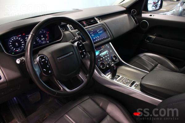 Melns Land Rover Range Rover Sport 2020 Rīga, ar dzinēja tilpumu 3.00 L un nobraukumu 169 tūkst. km par 29900 €, foto 10 vietnē AUTOMOTO.COM.LV