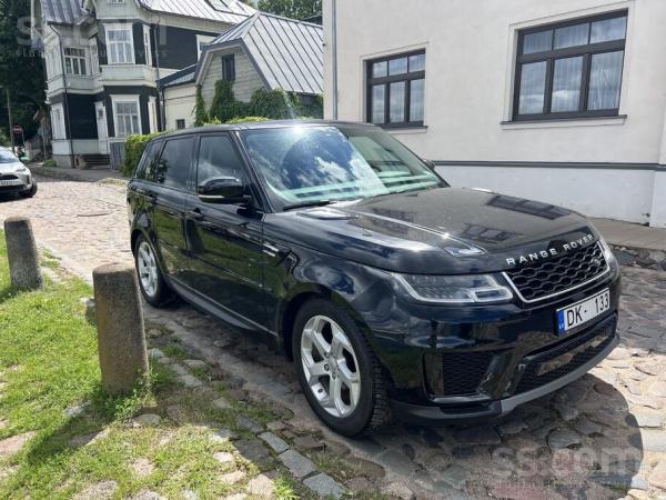 Black Land Rover Range Rover Sport 2020 in Riga, with an engine capacity of 3.00 L and mileage of 107 thousand km for 26000 €, photo 1 on AUTOMOTO.COM.LV