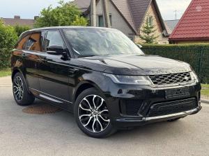 Black Land Rover Range Rover Sport 2020 in Siauliai, with an engine capacity of 3.00 L and mileage of 214 thousand km for 25680 €, photo  on AUTOMOTO.COM.LV
