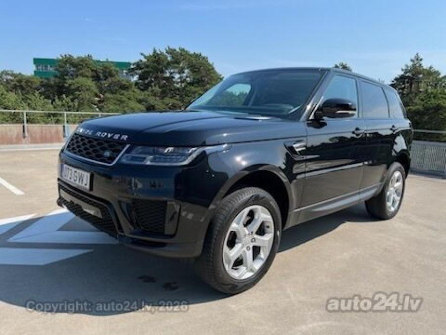 Black Land Rover Range Rover Sport 2020 in Tallinn, with an engine capacity of 3.00 L and mileage of 71 thousand km for 45000 €, photo 1 on AUTOMOTO.COM.LV
