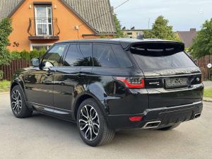 Melns Land Rover Range Rover Sport 2020 Šauļi, ar dzinēja tilpumu 3.00 L un nobraukumu 214 tūkst. km par 25880 €, foto 5 vietnē AUTOMOTO.COM.LV