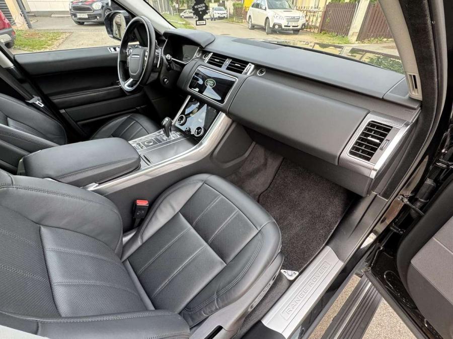 Melns Land Rover Range Rover Sport 2020 Šauļi, ar dzinēja tilpumu 3.00 L un nobraukumu 214 tūkst. km par 25880 €, foto 16 vietnē AUTOMOTO.COM.LV