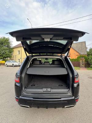 Melns Land Rover Range Rover Sport 2020 Šauļi, ar dzinēja tilpumu 3.00 L un nobraukumu 214 tūkst. km par 25880 €, foto 21 vietnē AUTOMOTO.COM.LV